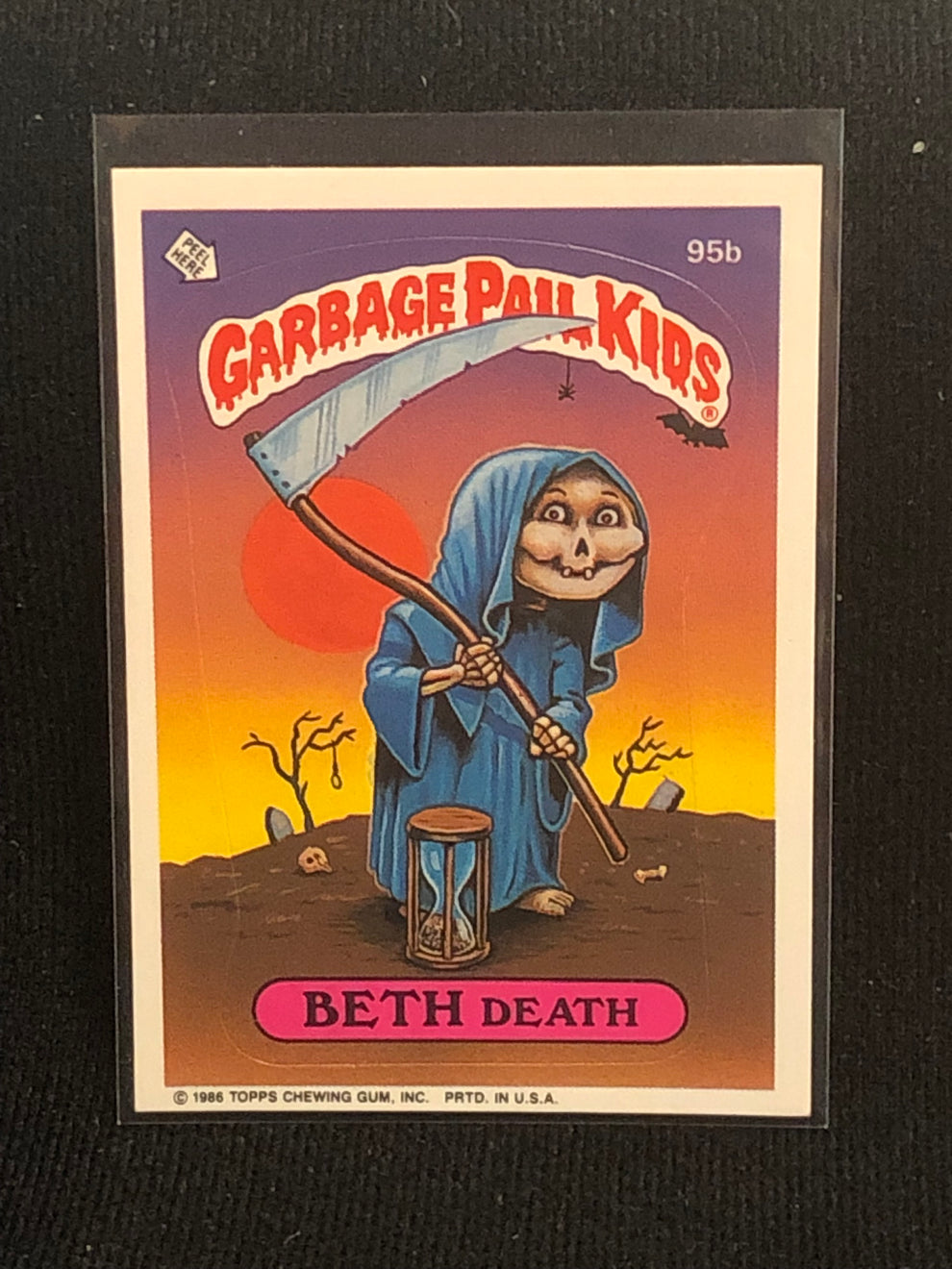 Garbage Pail Kids Original Series 3 (os3) 95b Beth Death – EvoMasher